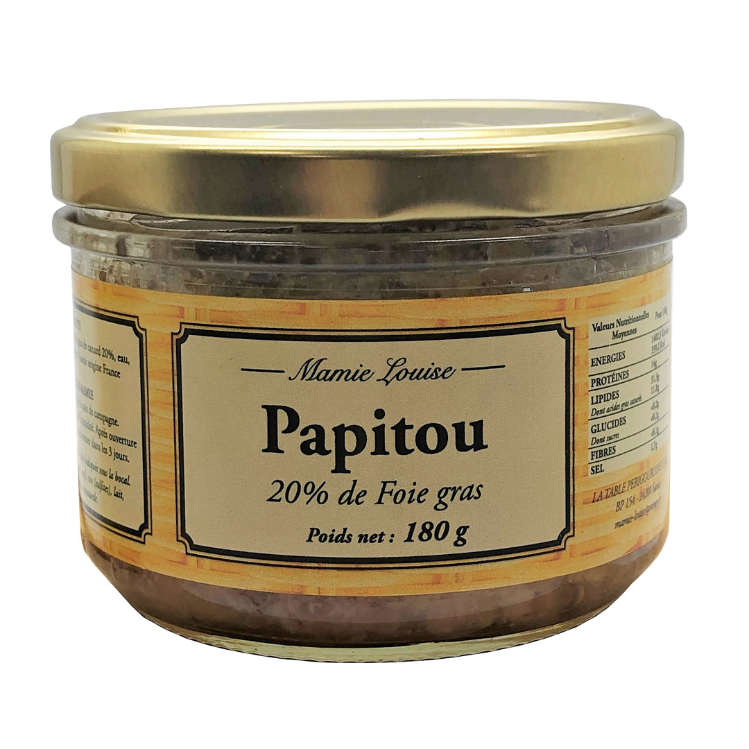 PAPITOU - Mamie Louise - Foie gras et produits de terroir